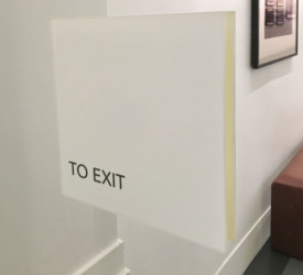 Code (Compliant) Signage-3 | LaHue And Associates